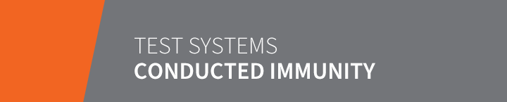 Conducted Immunity Test System