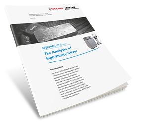 Analysis of High-Purity Silver Using the SPECTROLAB S