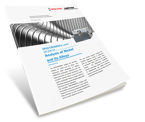 Elemental Analysis of Nickel Using the SPECTROMAXx LMX10