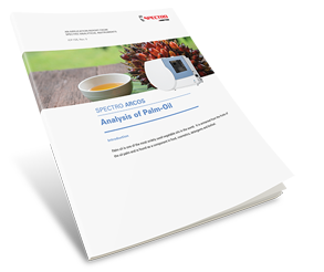 Application Report: Palm Oil Analysis Using ICP-OES