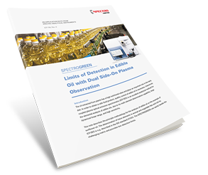 Application Report: Edible Oil Analysis Using ICP-OES