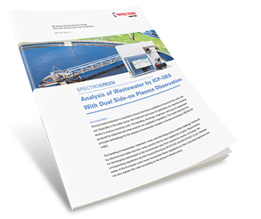 Analysis of Wastewater by ICP-OES With DSOI (India)