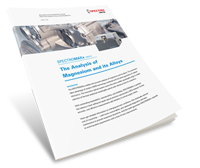 Elemental Analysis of Magnesium Using the SPECTROMAXx LMX10