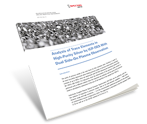 Trace Element Analysis in High-Purity Silver Using ICP-OES