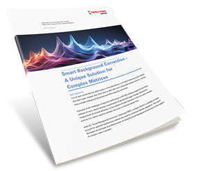 Smart Background Correction – Solution for Complex Matrices