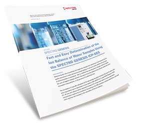 Ion Balance Analysis in Water Using ICP-OES with DSOI