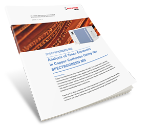 Trace Element Analysis in Copper Cathodes with ICP-MS