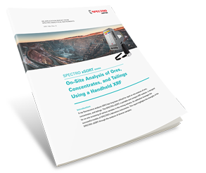 Analysis of Ores, Concentrates, and Tailings Using Handheld XRF