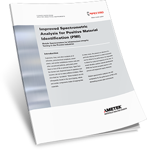 White Paper: Improved Spectrometric Analysis for PMI