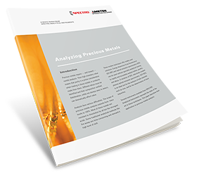 Analysis of Precious Metals Using ICP-OES and ED-XRF
