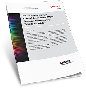 Echelle/ORCA - Which ICP-OES optical technology is superior?