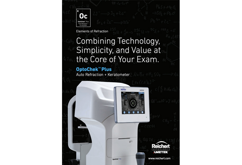 OptoChek® Plus - Auto Refractor + Keratometer