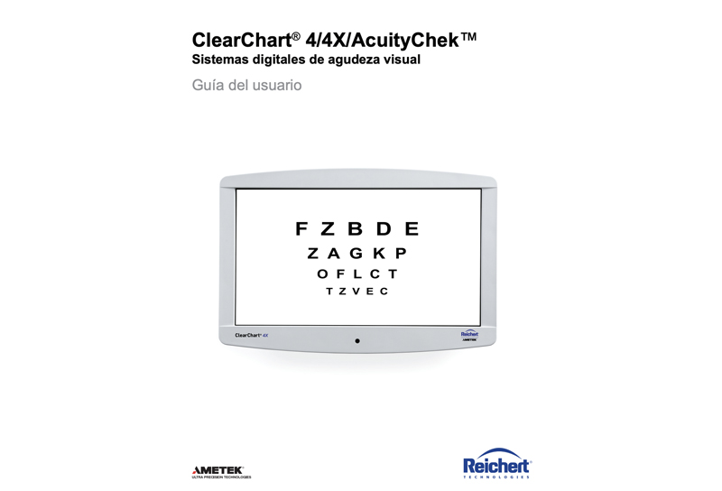 ClearChart® 4 Digital Acuity System