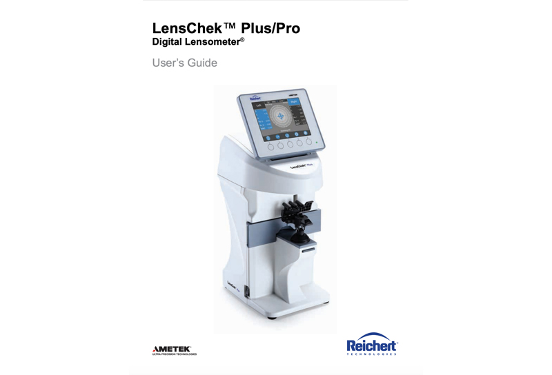 LensChek® Pro Digital Lensometer® with PD + UV