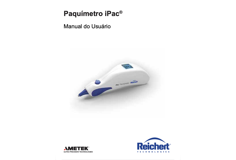 iPac® Pachymeter - Inspired Pachymetry - Reichert Technologies ...