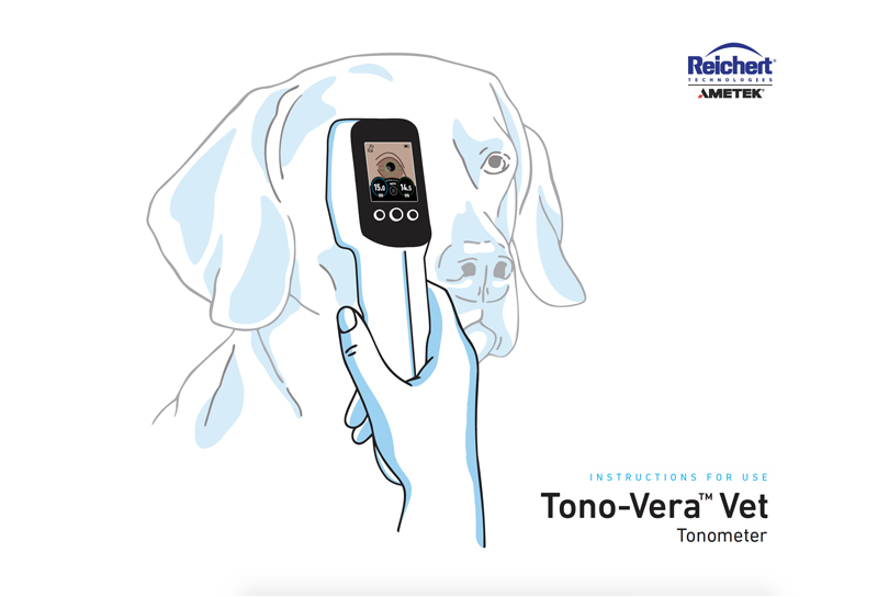 Tono-Vera® Vet Veterinary Handheld Tonometer - Reichert Technologies ...