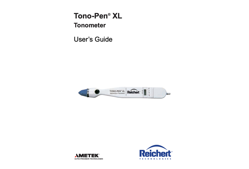 Tono-Pen® XL test