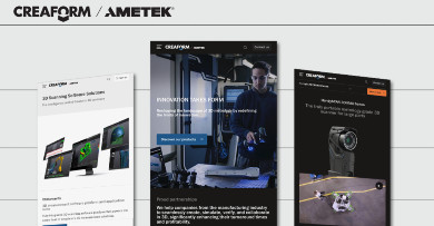 Creaform Redefines Online Experience with a New Website