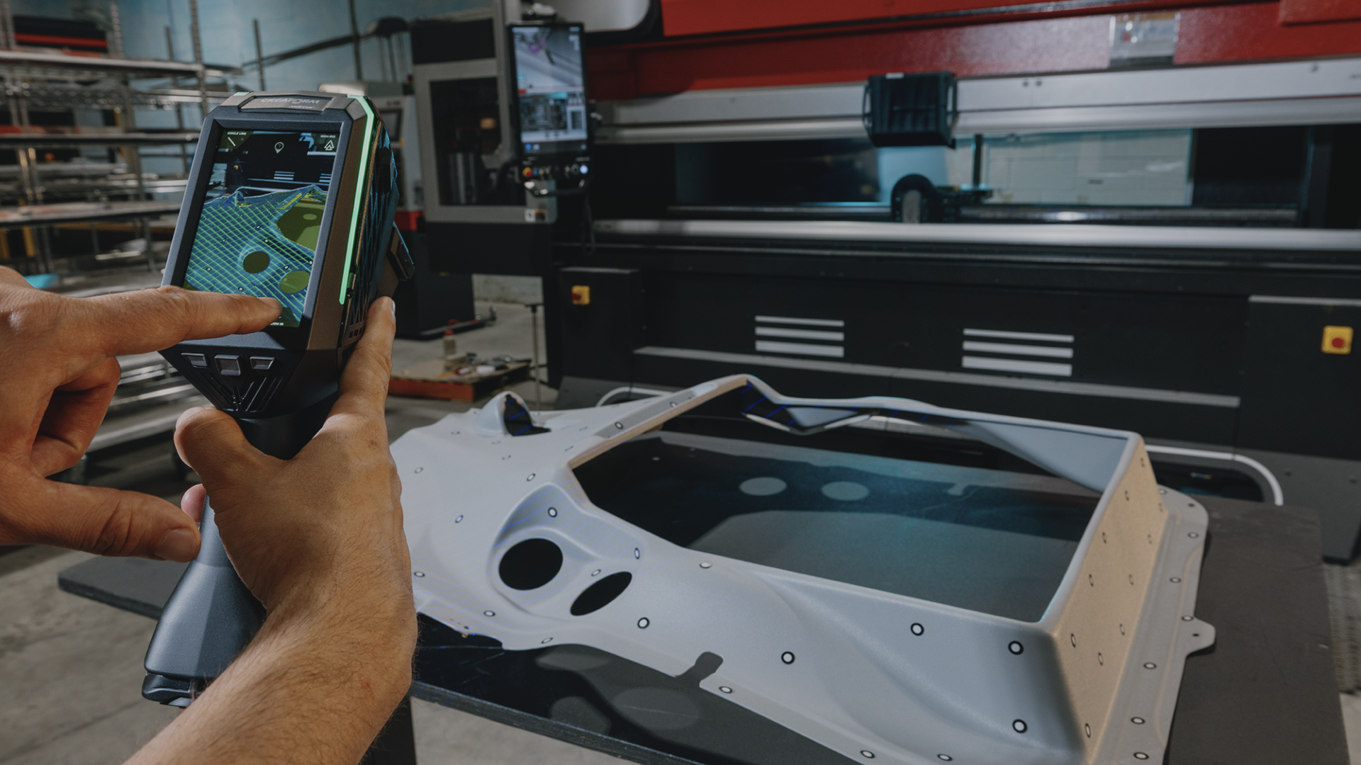 EVO Series | Optimized UX handheld 3D Scanner | Creaform