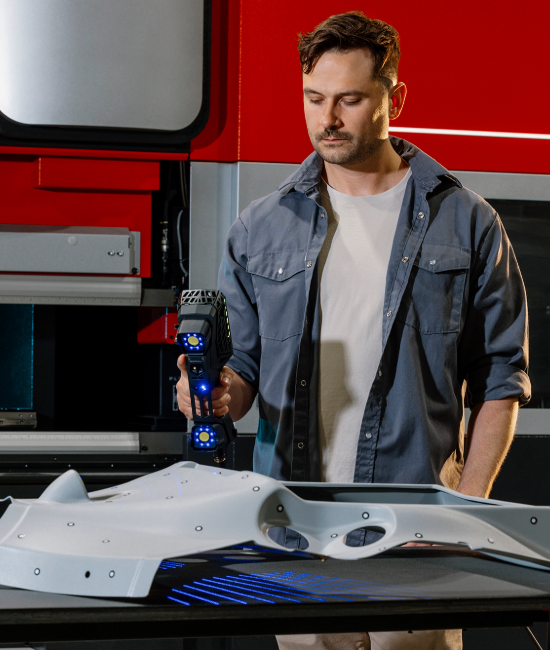 EVO Series | Optimized UX handheld 3D Scanner | Creaform