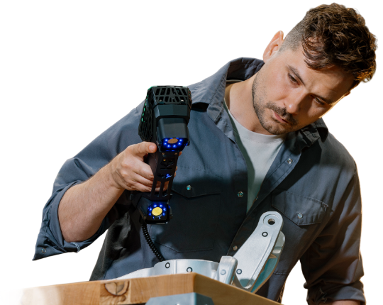 EVO Series | Optimized UX handheld 3D Scanner | Creaform