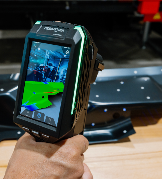 EVO Series | Optimized UX handheld 3D Scanner | Creaform