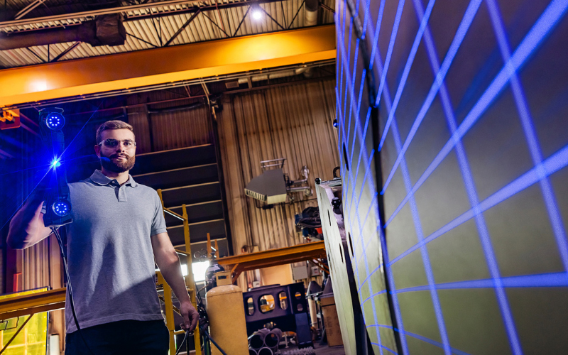 HandySCAN 3D|MAX Series | Handheld 3D Scanner for Large Format Measurements