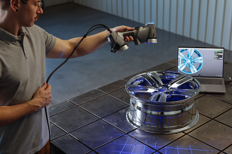 HandySCAN 3D|SILVER Series | Portable Professional 3D Scanner for High ...