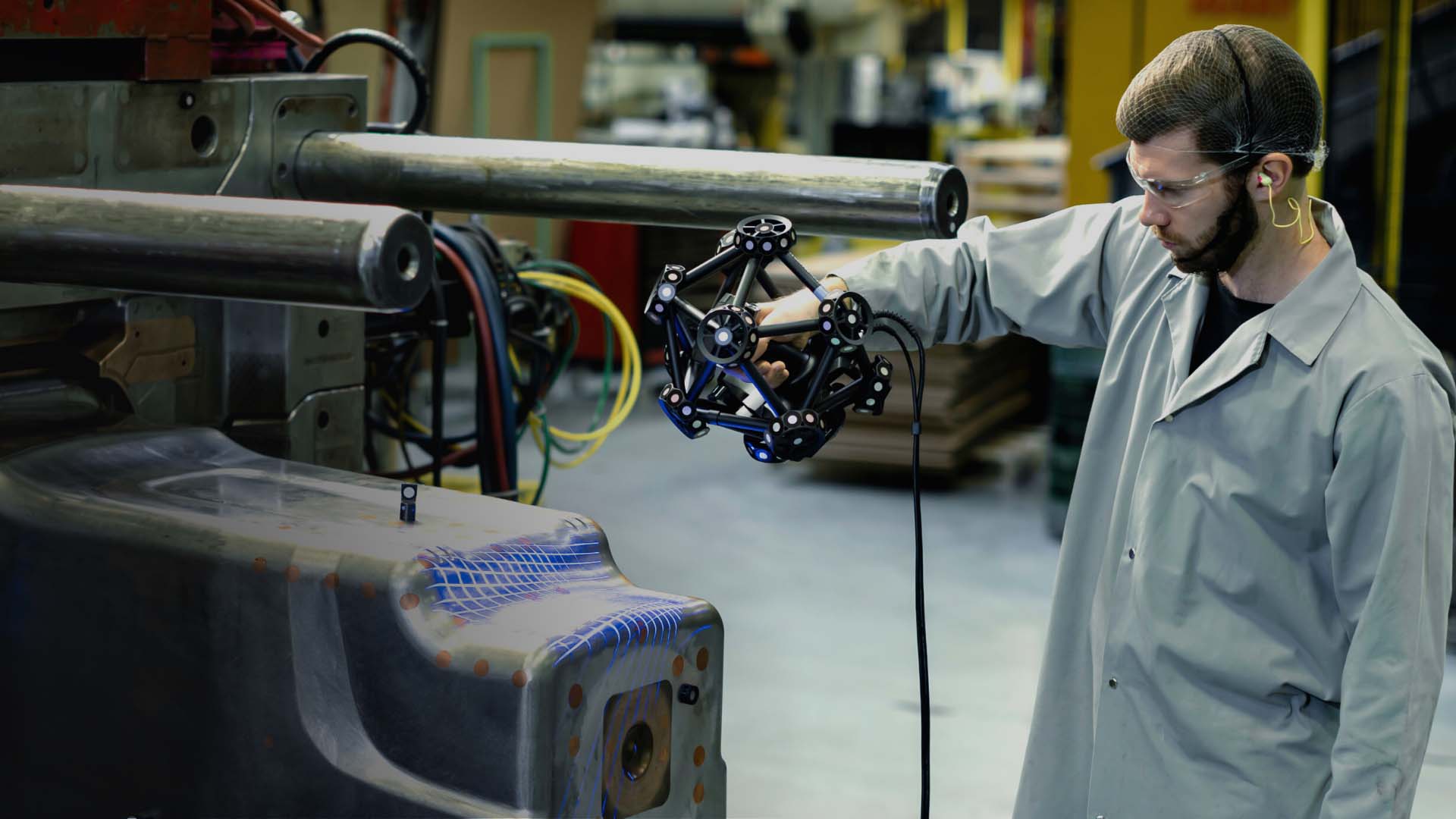 MetraSCAN 3D | Handheld Optical CMM 3D Laser Scanner