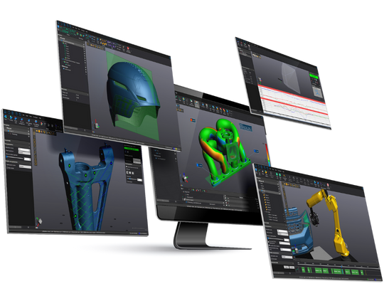 MetraSCAN 3D | Handheld [Optical CMM 3D Laser Scanner] by Creaform
