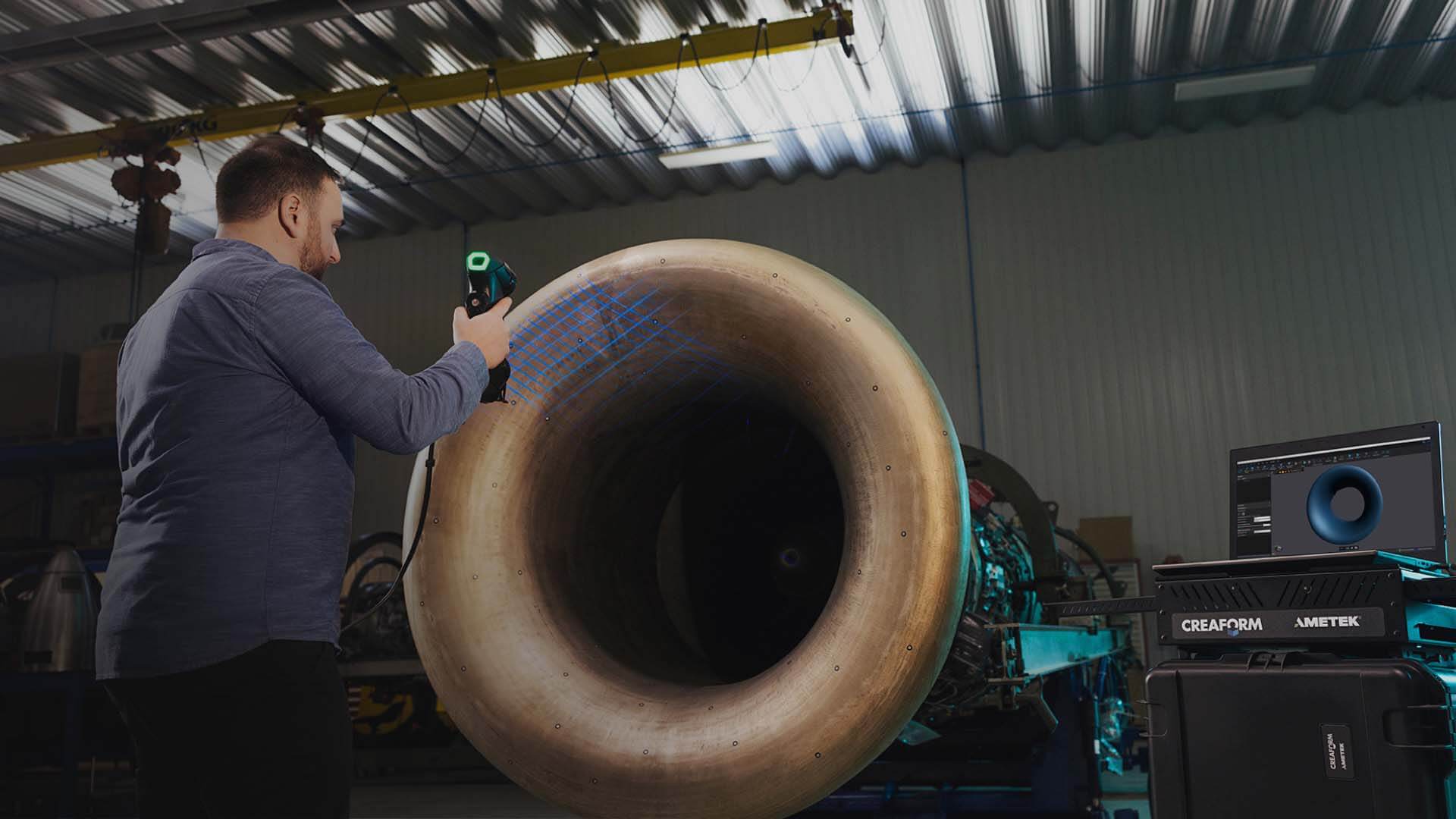 HandySCAN 3D | Scanner 3D per metrologia portatile professionale ...