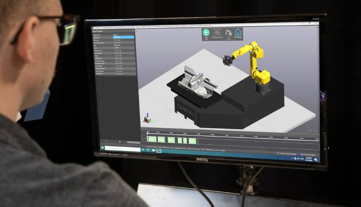 Automation: Digital twin environment software module
