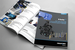MetraSCAN 3D R-Series: Robot-mounted optical CMM 3D scanner