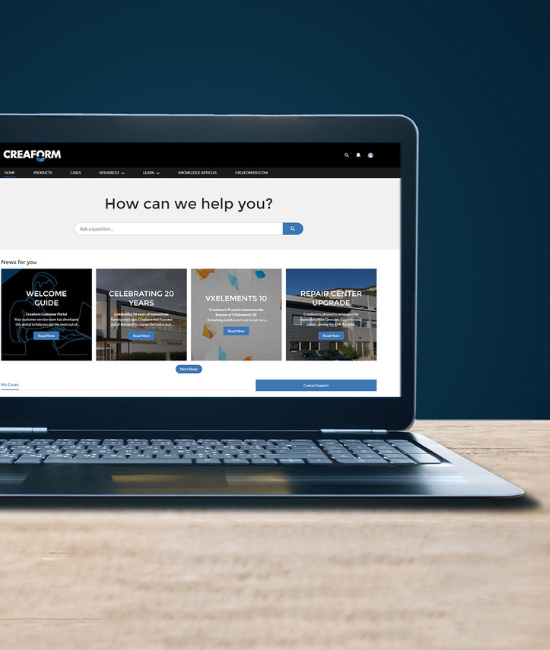 Customer Support | Customer Care | Contact Us | Creaform